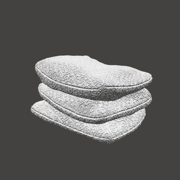 Stack of Pillows - 3D Model - Studia3D