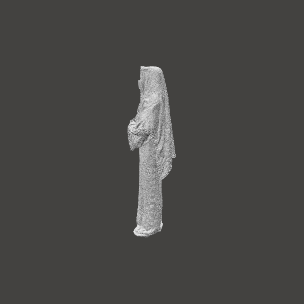 Posing woman - 3D model - Studia3D