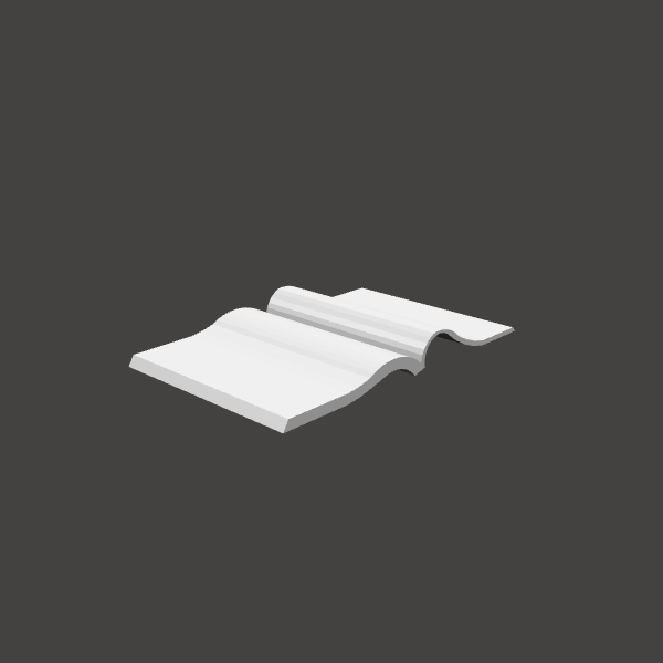 Open book - 3D model - Studia3D