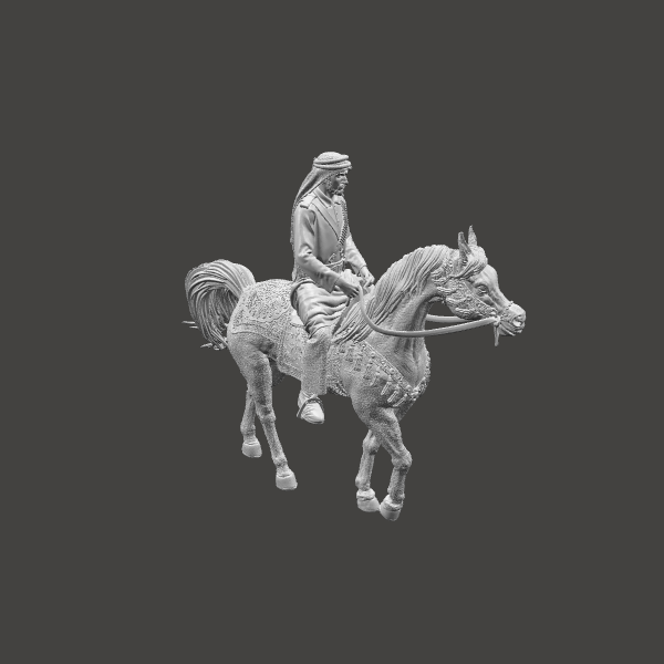 Horseman - 3D model - Studia3D